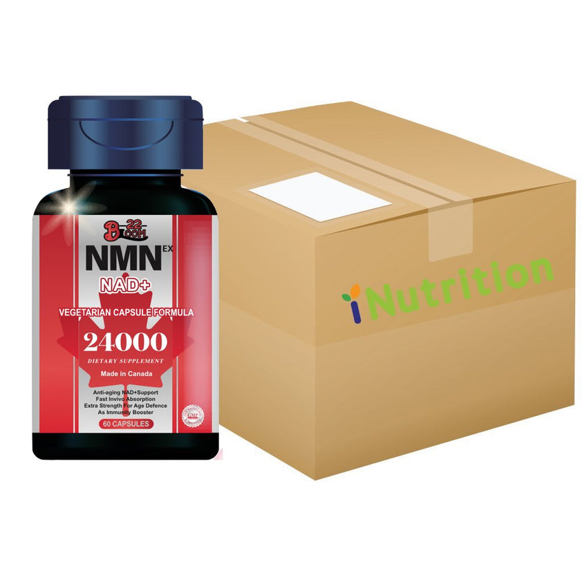NMN NAD+ Vegetarian Capsule Formula 24000 60粒/瓶, 60caps/bottle [6盒装, 6 ...