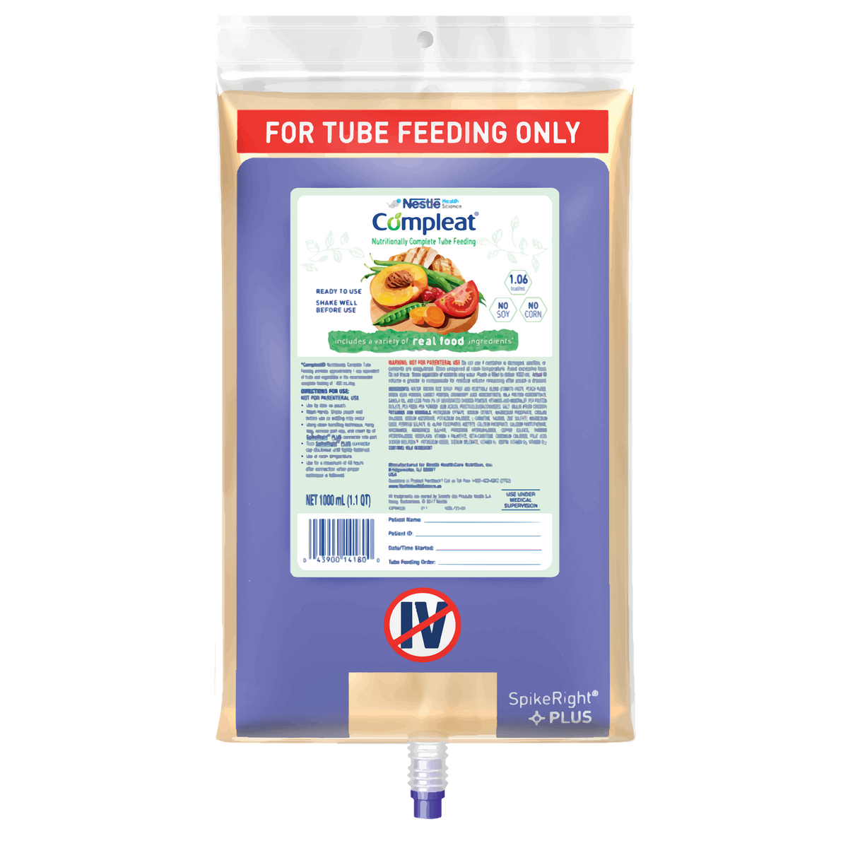 Compleat 天源素® Tubefeed (1000ml) 6包 – iNutrition